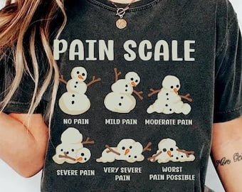 Simple Fit Pain Scale Shirt, Nurse Shirt, Medical Holiday Tshirt, Gift ...