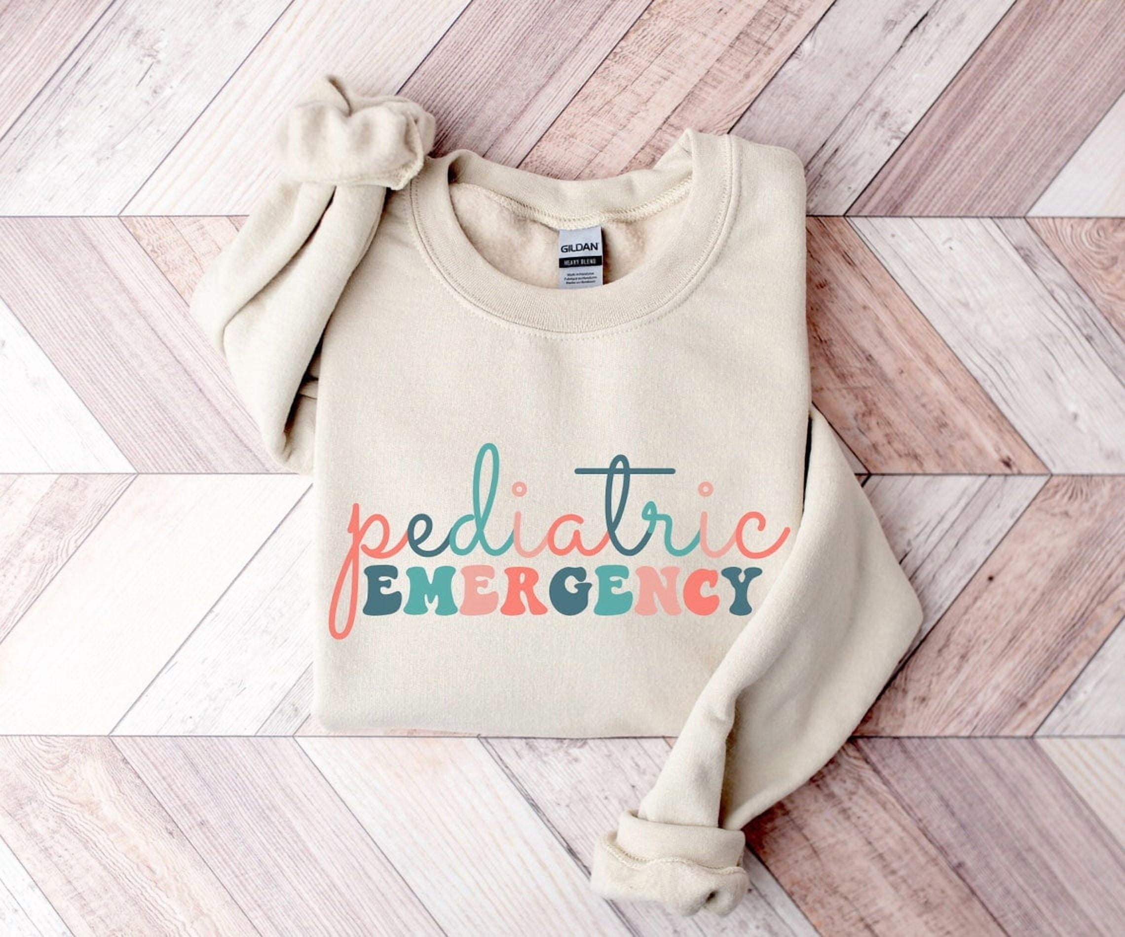 Simple Fit Pediatric Emergency Nurse , Peds Emergency Nurse Sweater ...