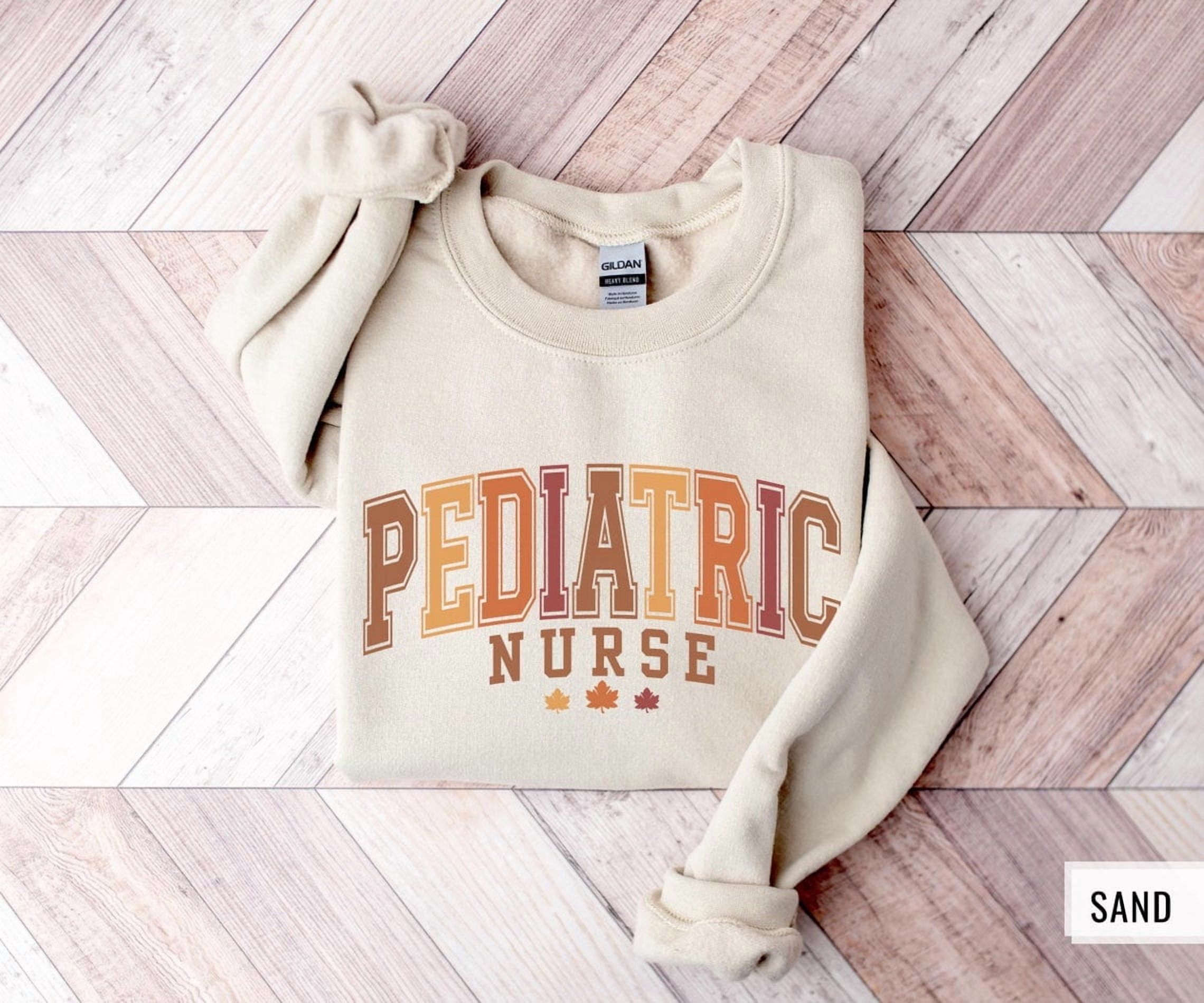 Simple Fit Picu Nurse Fall , Fall Picu Nurse Shirt Tee, Pediatric Nurse ...