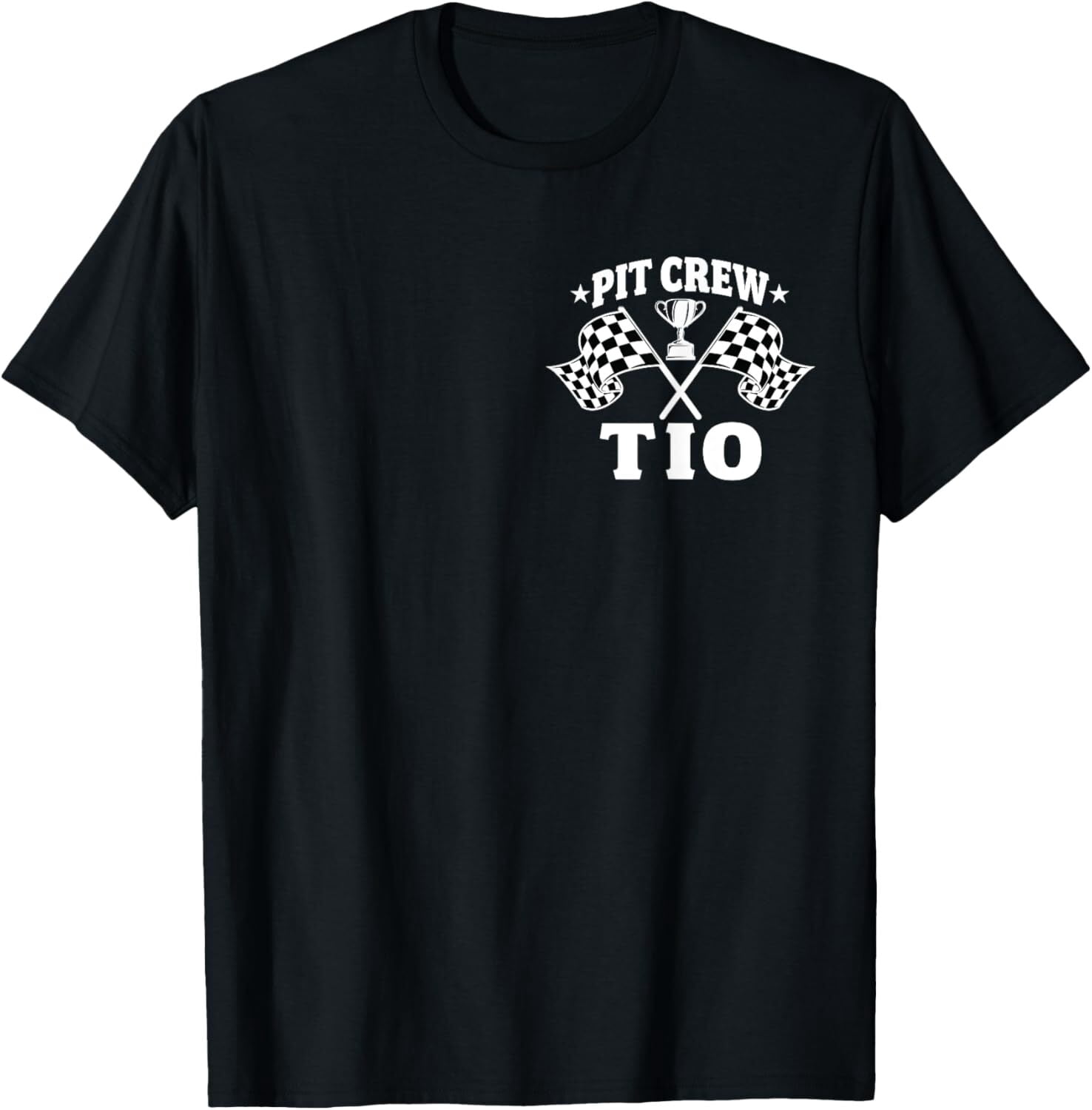 Simple Fit Pit Crew Tio Race Car Birthday Boy Party Racing T-Shirt ...