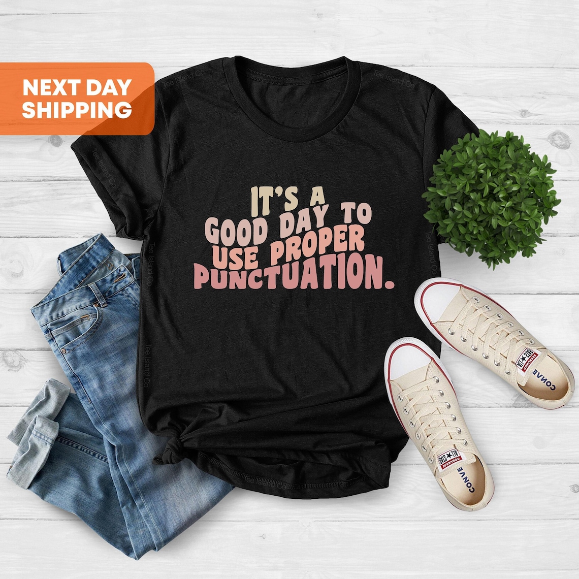 Simple Fit Punctuation Shirt, Groovy Grammar Shirt, English Teacher ...