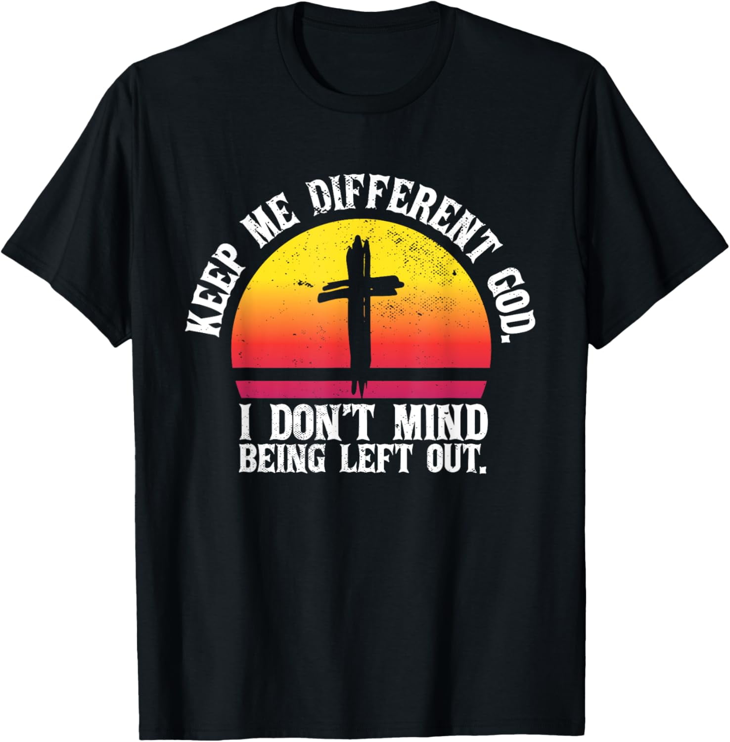 Simple Fit Religious Catholic Christian Believer Keep Me Different God ...