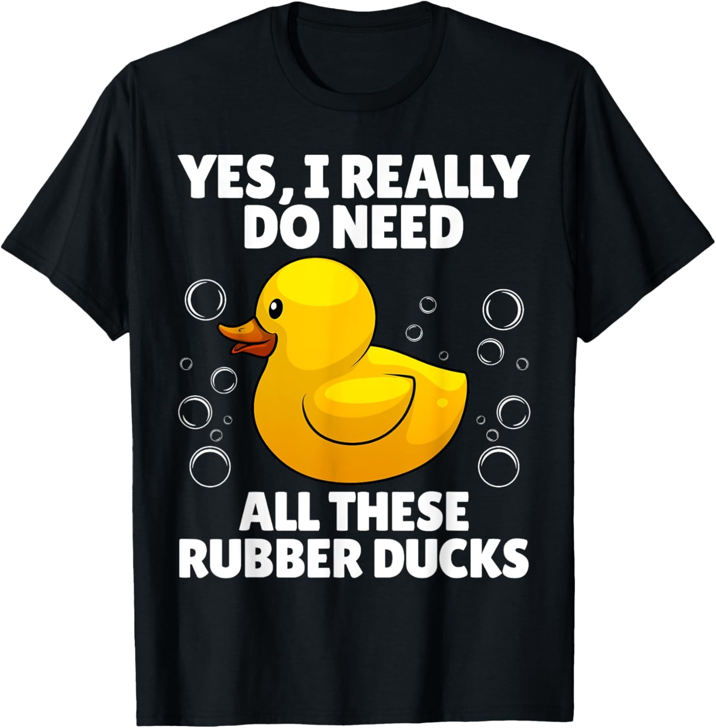 Simple Fit Rubber Duck Art For Men Women Yellow Rubber Ducky Duck Lover ...