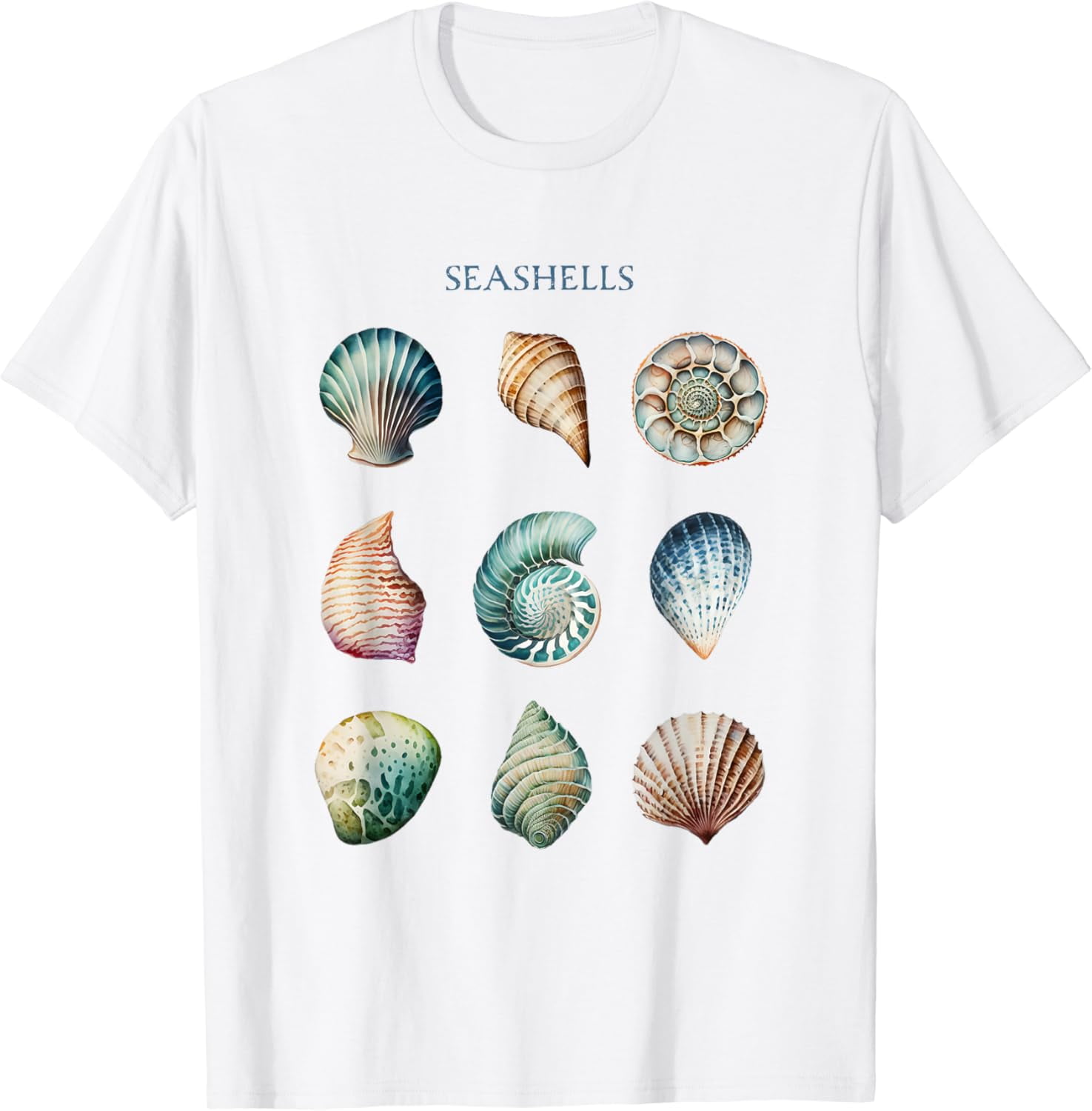 Simple Fit Seashell Collecting Beachcombing Lover Sea Shell Collector T ...