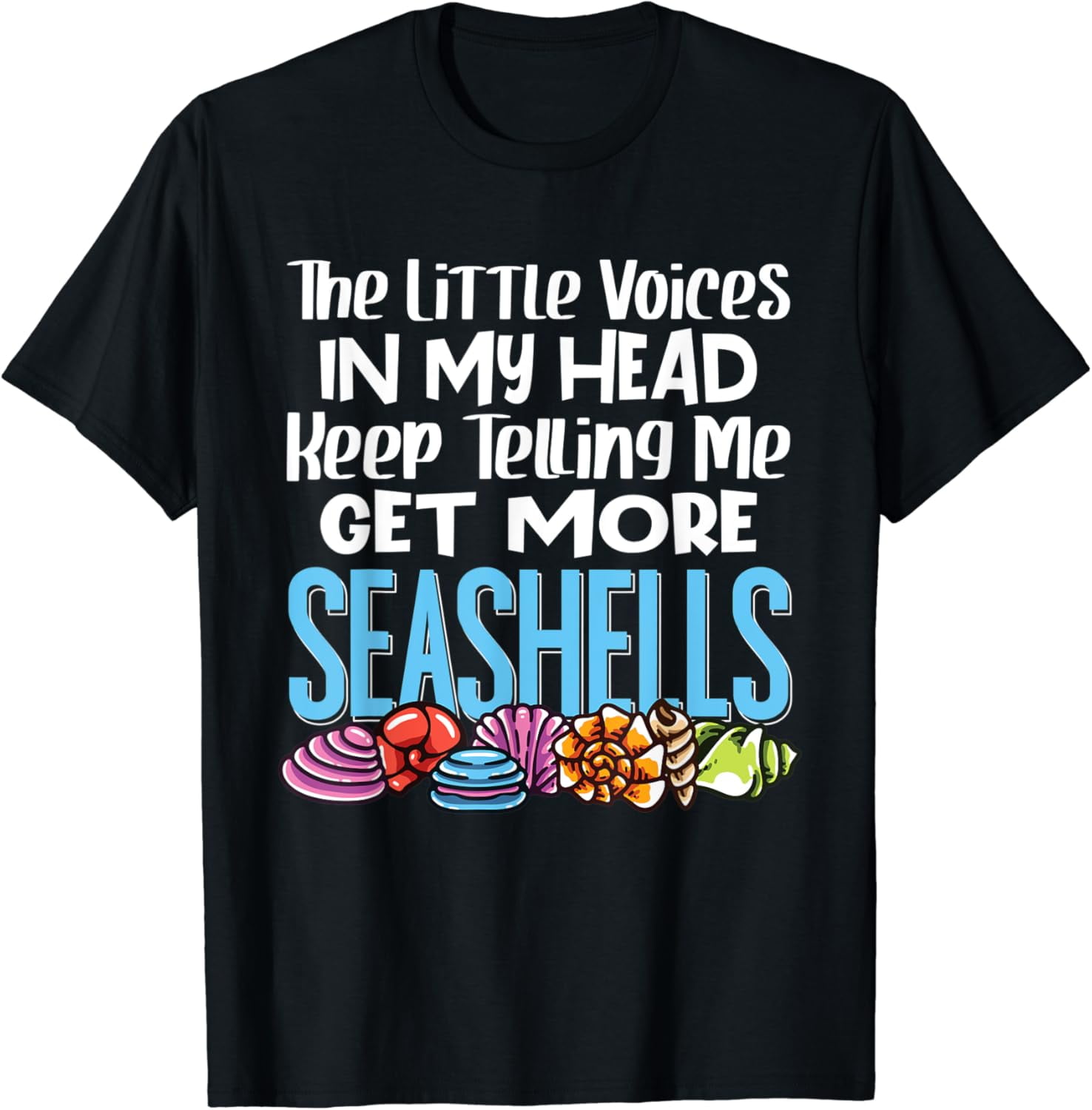 Simple Fit Seashell Collecting Seashell Collector Beach Hunting T-Shirt ...
