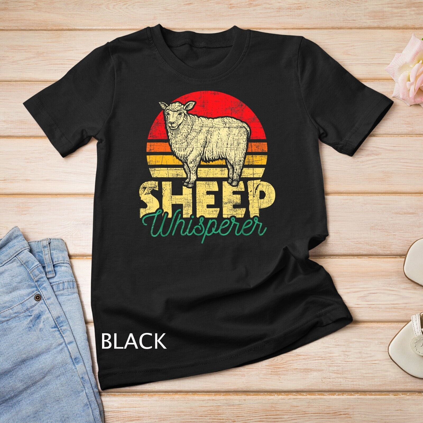 Simple Fit Sheep Whisperer - Flock Herd Farmer Homestead T-Shirt Unisex ...