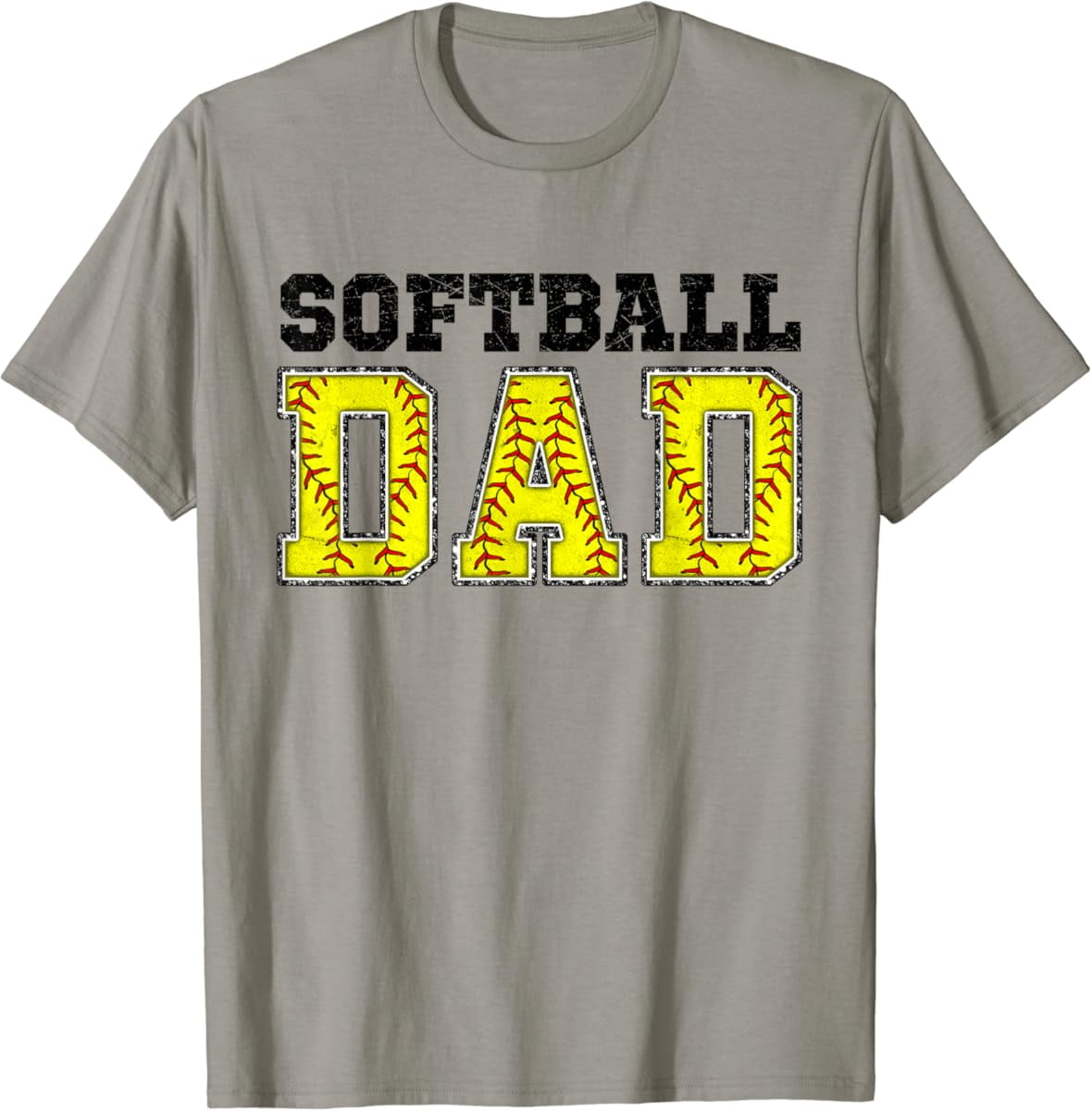 Simple Fit Softball Dad Happy Father'S Day Men Wife Daughter Girl T ...