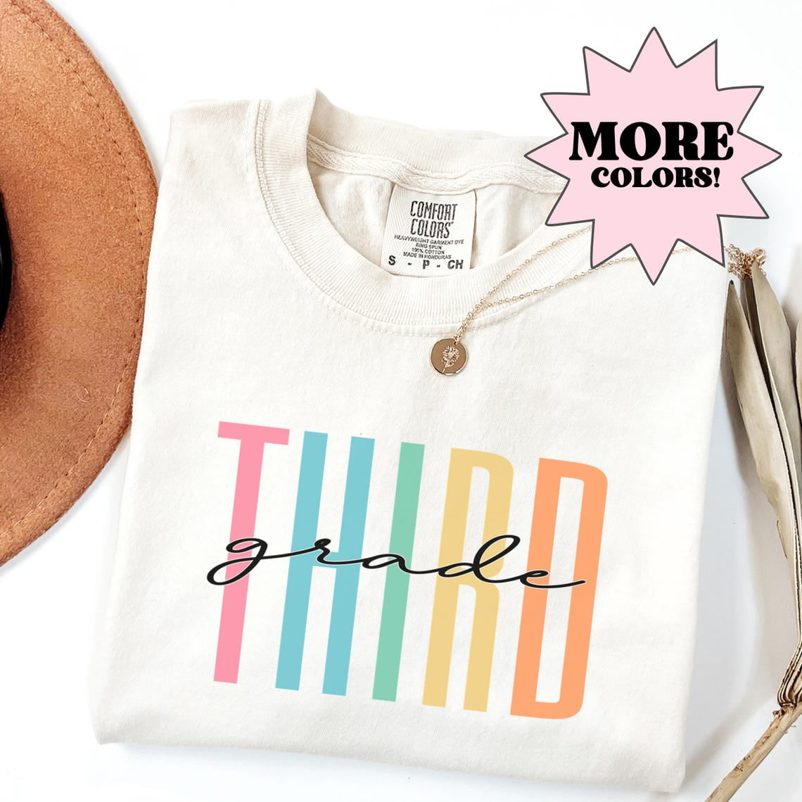Simple Fit Third Grade Shirt, Education Tee, Teacher Gift, 3rd grade ...