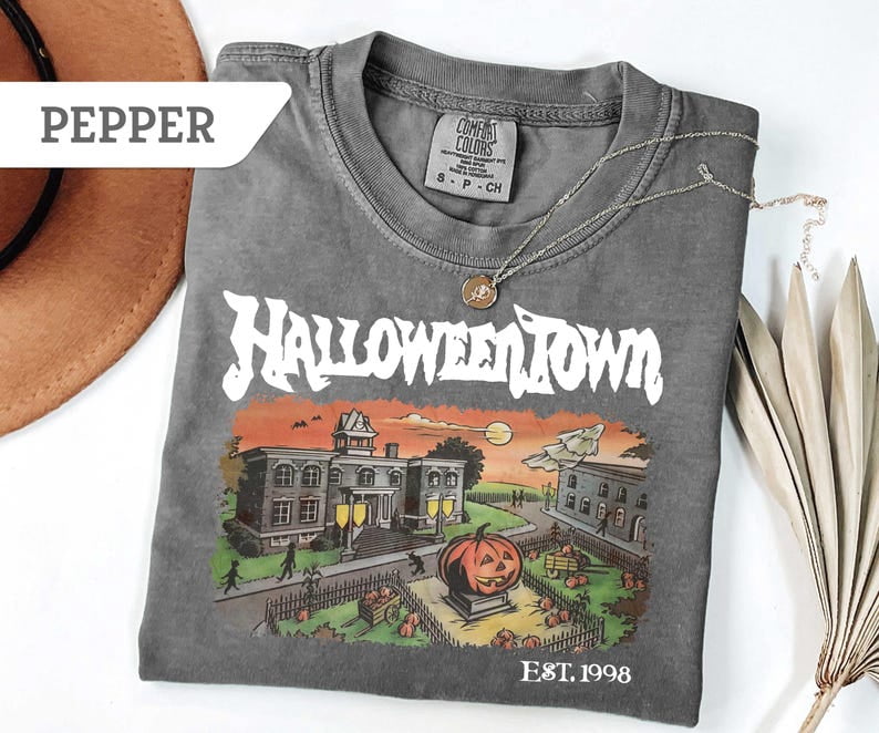 Simple Fit Town Shirt, Halloweentown Est 1998 Tshirt, Halloweentown ...