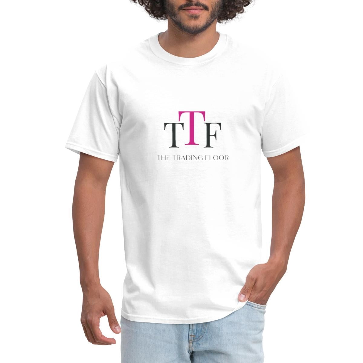 Simple Fit Ttf Merch The Trading Floor Logo Men'S T-Shirt - Walmart.com