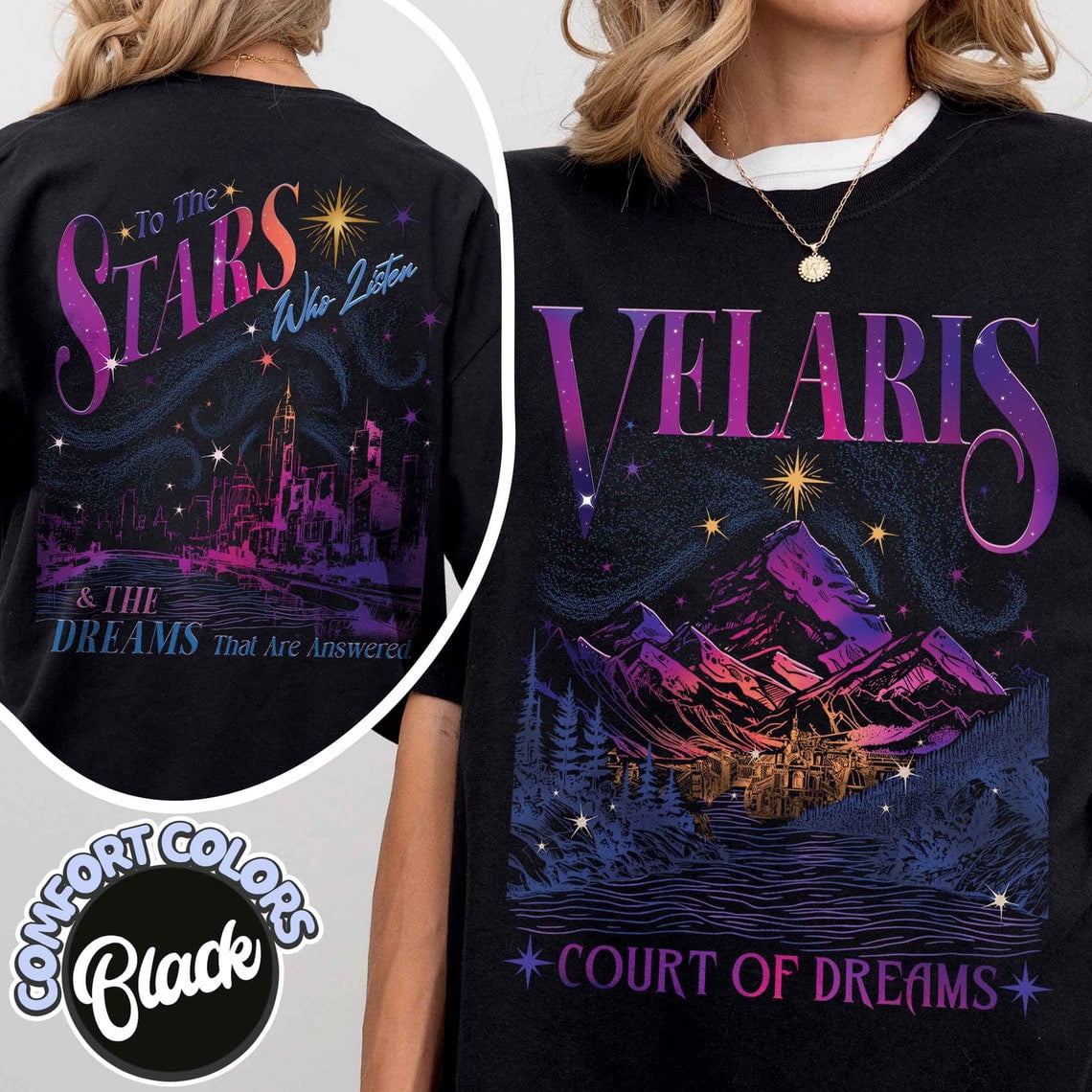 Simple Fit Velaris City of Starlight Acotar Shirt, The Night Court ...