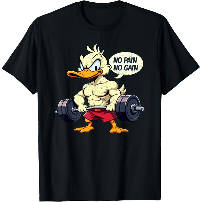buff duck cartoon