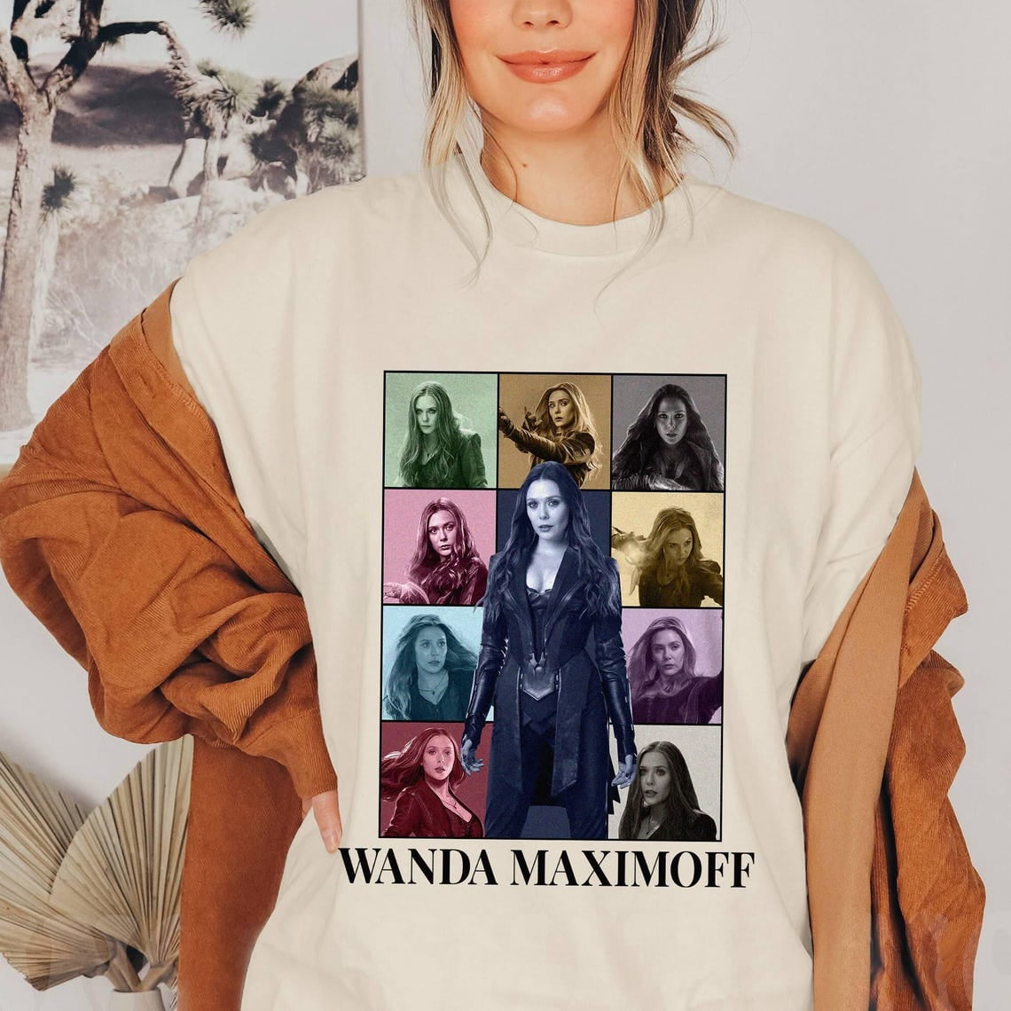 Simple Fit Wanda Maximoff Eras Style Shirt | Scralet Witch Shirt ...