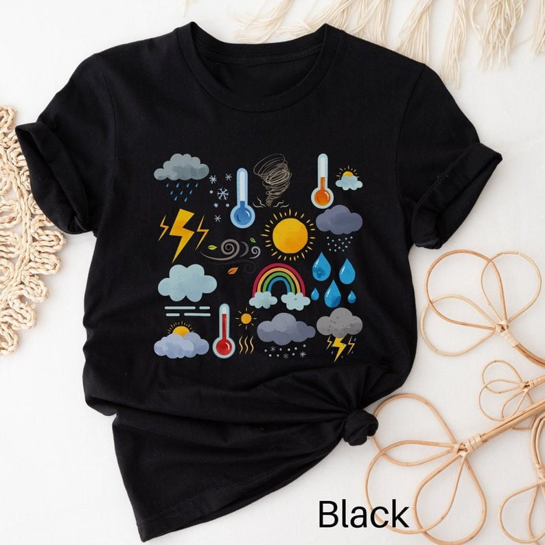 Simple Fit Weather Shirt, Meteorologist Gift, Meteorologist Shirt ...