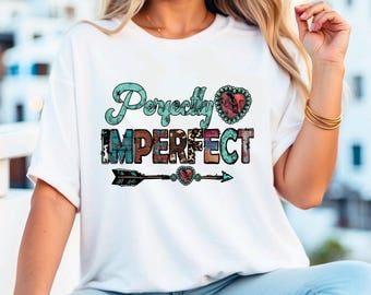 Simple Fit Western Shirt, Perfectly Imperfect, Western Style Tee, Arrow ...