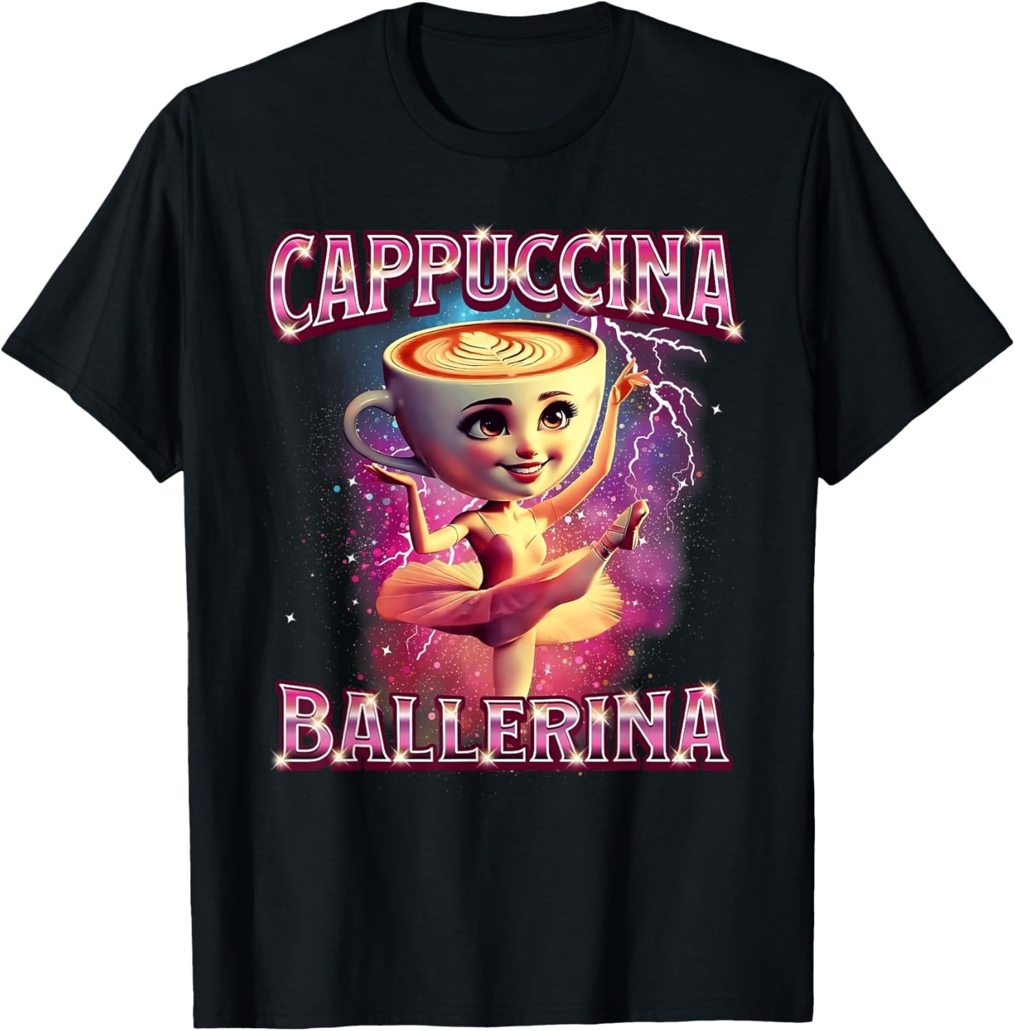 Simple Fit Women Ballerina Cappuccina - Italian Brainrot T-Shirt All ...