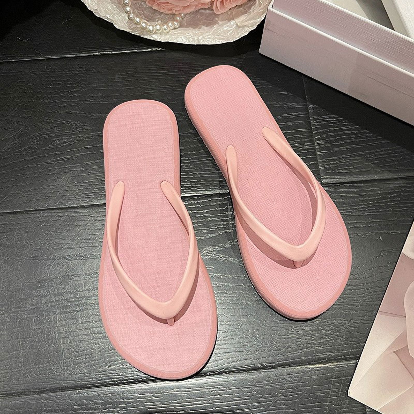 Simple Flip-flops Women's Summer Style Outer Wear Splint Anti-slip ...