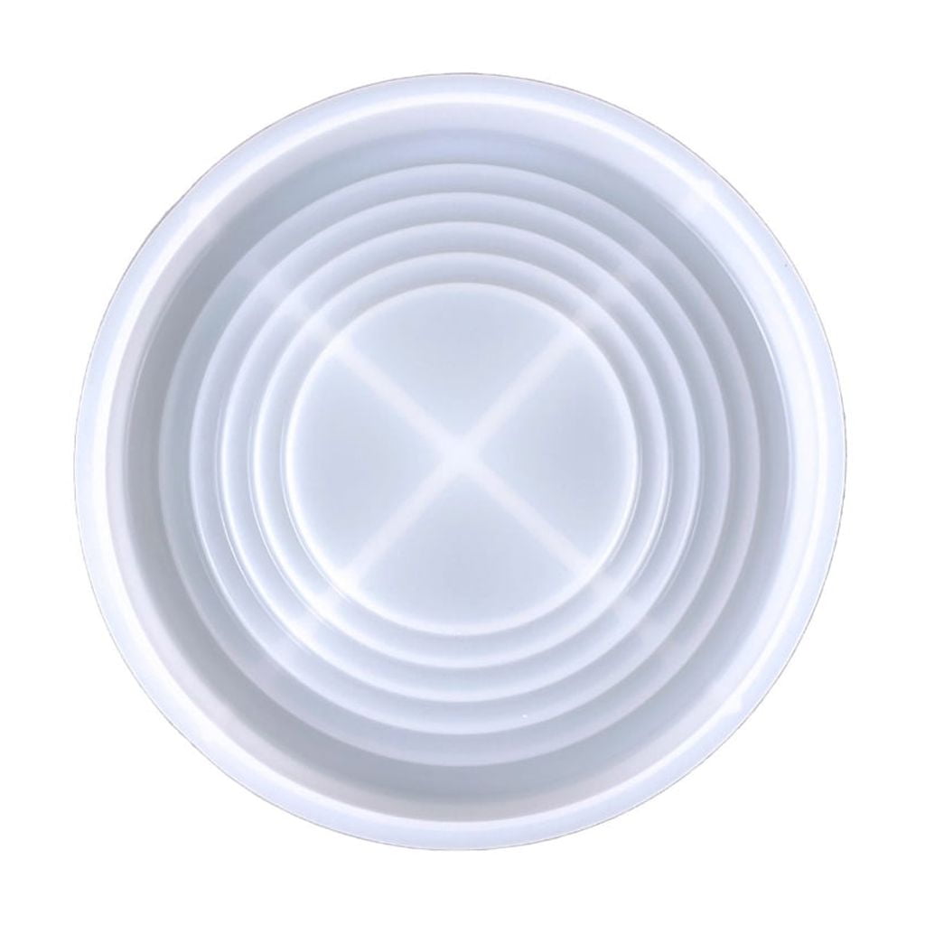 Simple Geometric Shape Plate Resin Casting Mould DIY Coaster Resin Tool ...