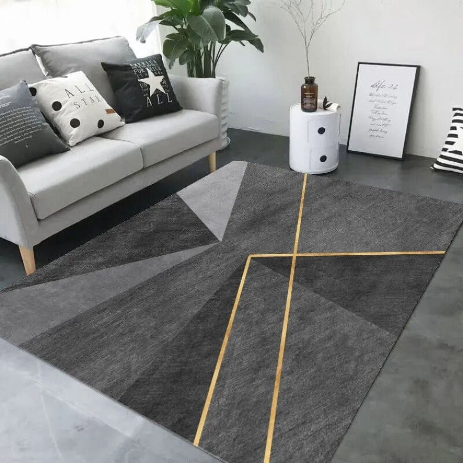 Simple Geometric carpets for living room Light Luxury Minimalism ...