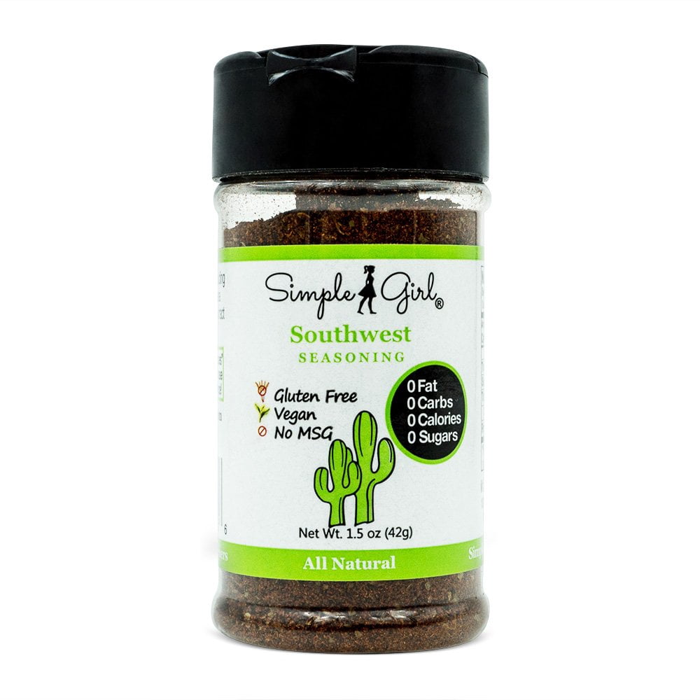 Simple Girl Southwest Seasoning SAF21 - Sugar Free - Natural Herbs and ...