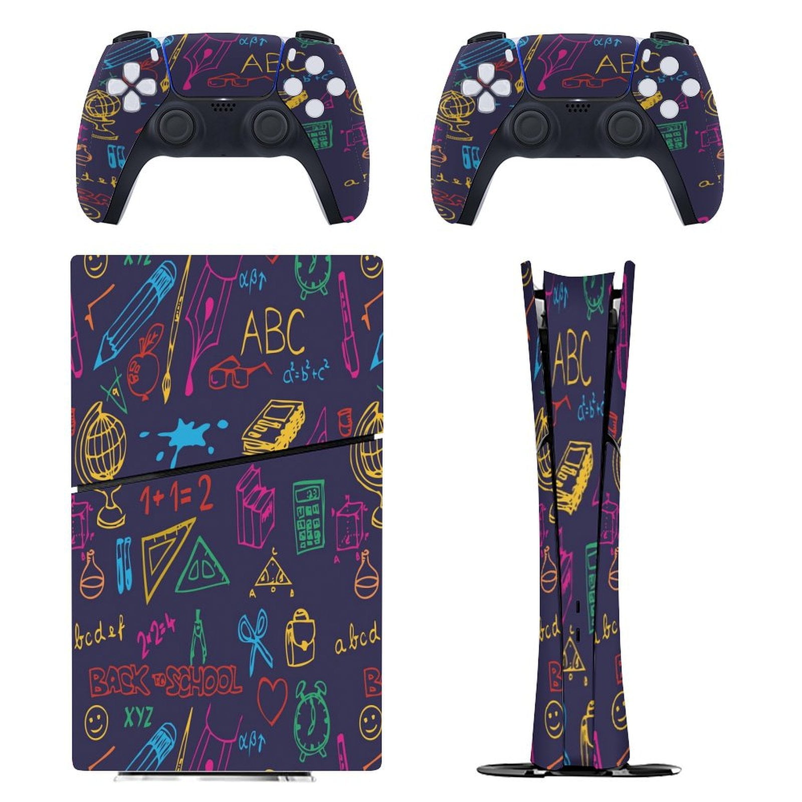 Simple Graffiti, Children's Painting PS5/PS5 Slim Digital Disc Skin ...