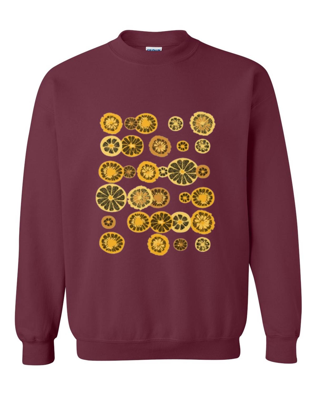 Simple Graphic Lemon Fruit Design For Summer Fun Sweatshirt, for men ...