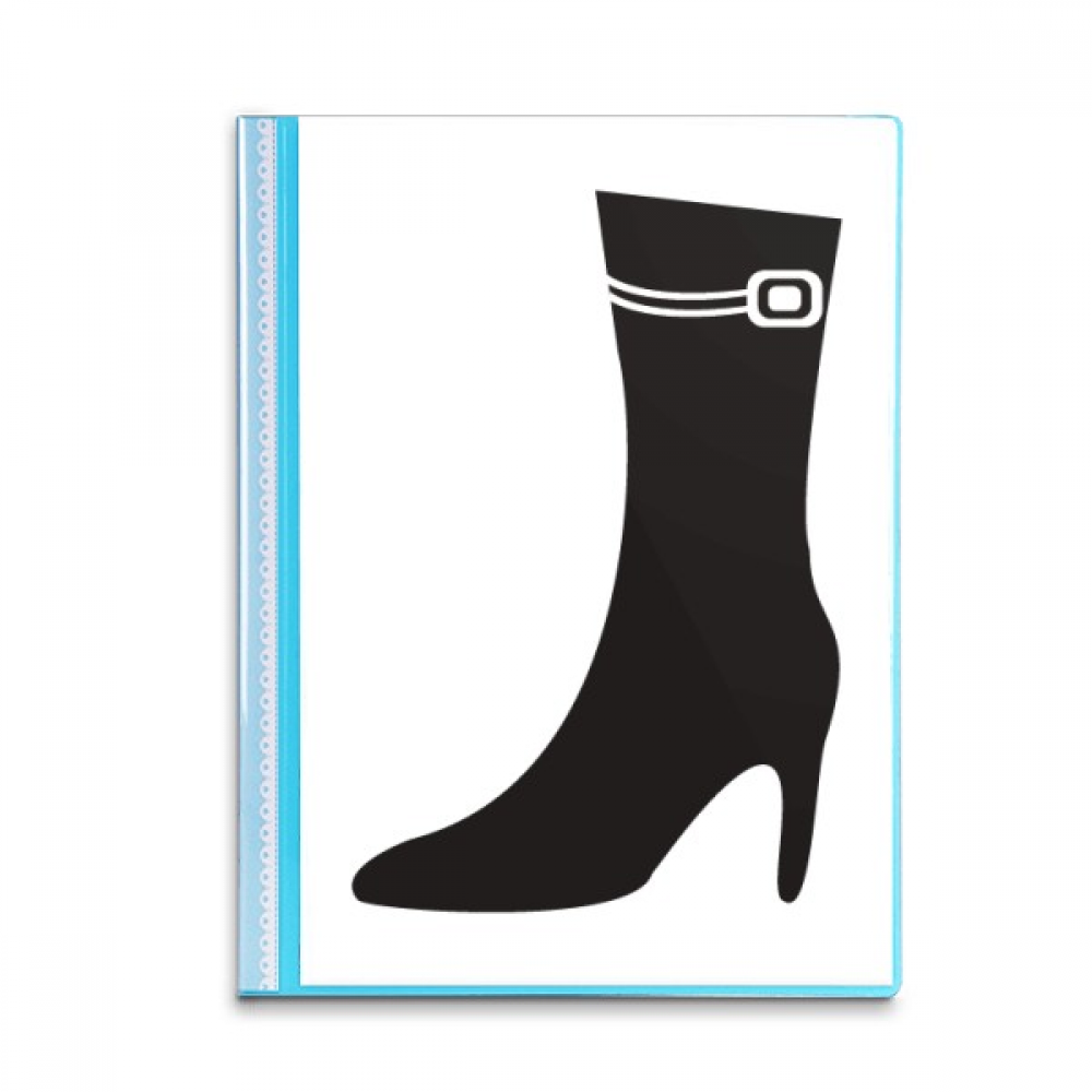 Simple Graphics Black High Heels Outline Book Sheet Protectors ...
