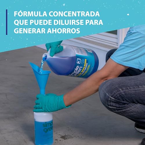 Simple Green 11301 Clean Building Glass Cleaner Concentrate, Unscented ...