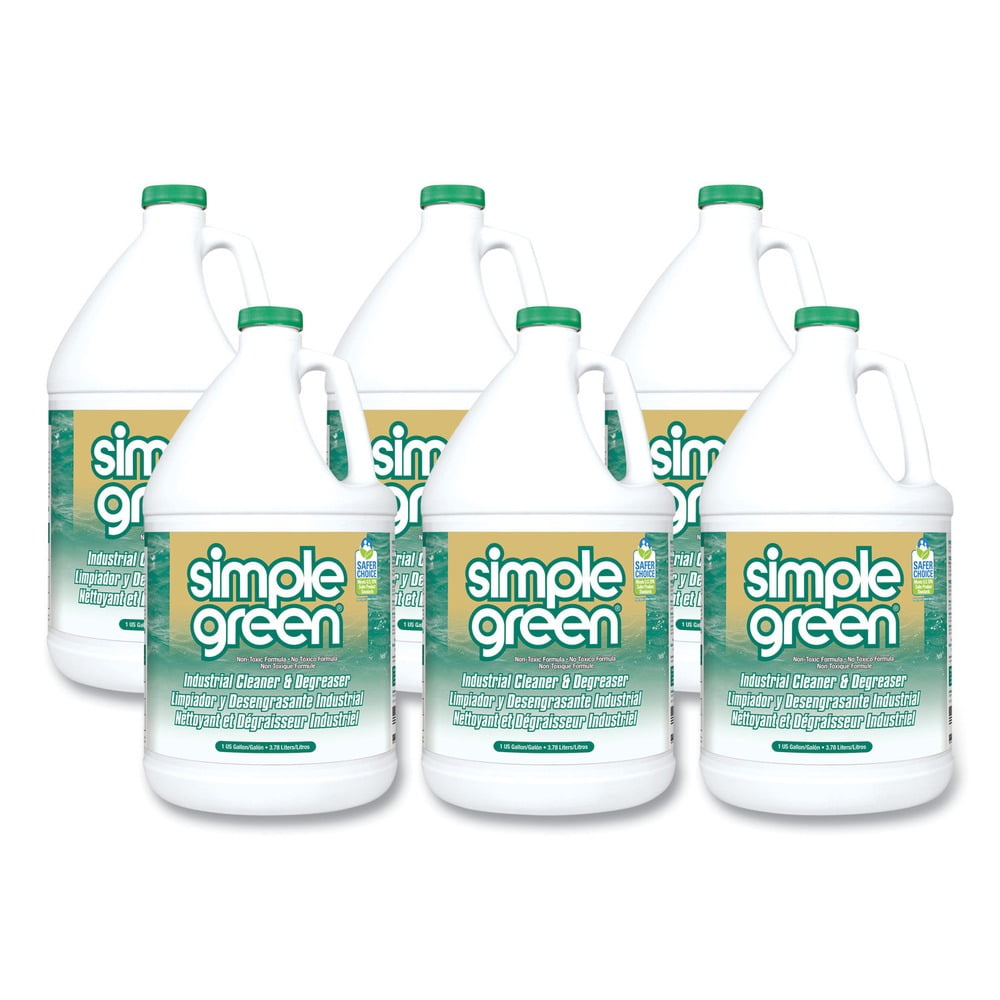Simple Green Heavy Duty Multi-Purpose Cleaner & Degreaser, 1 gal, 6 ...