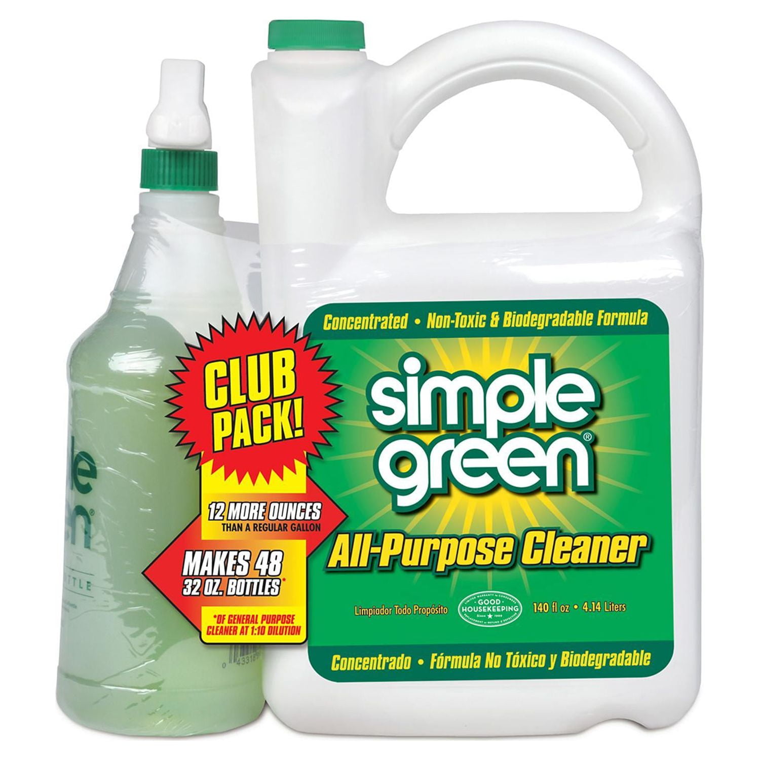 Simple Green Non-Toxic Multipurpose House Cleaner, Concentrate ...