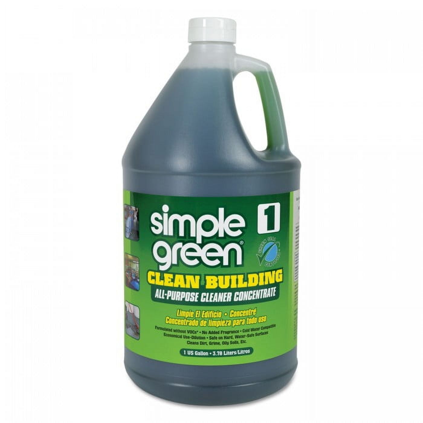 Simple Green Clean Building All-Purpose Cleaner Concentrate, 1 Gallon ...
