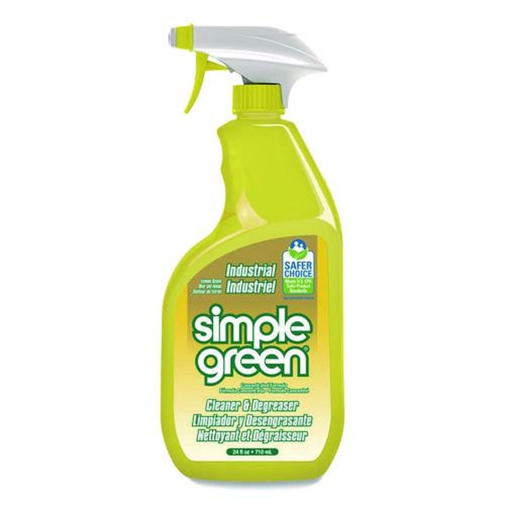 Simple Green Industrial Cleaner, Concentrated Lemon Degreaser, 24 oz ...