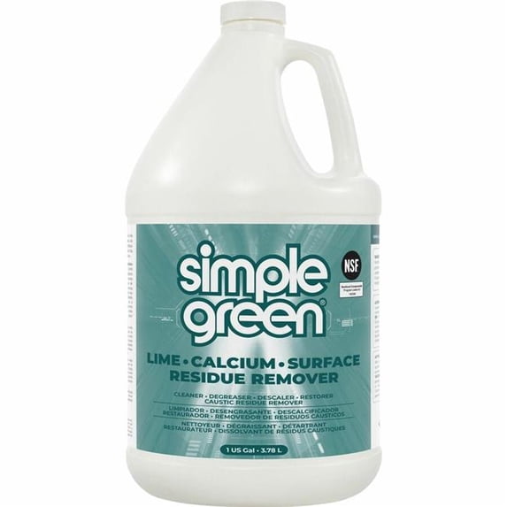 Simple Green SMP1700128 1 gal Lime-Calcium-Surface Residue Remover ...