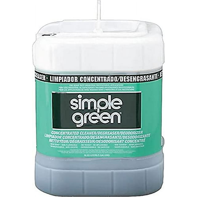 Simple Green, SMP13006, Industrial Cleaner/Degreaser, 1 / Each, White ...