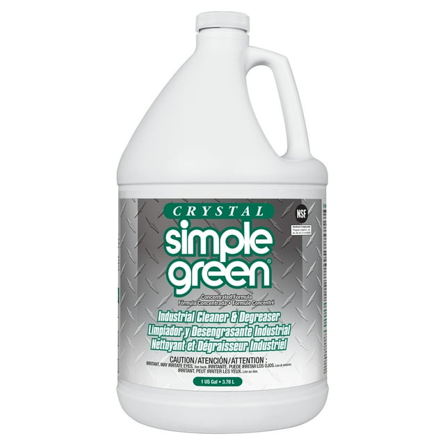 Simple Green Multi-Purpose Industrial Cleaner/Degreaser, 1 Gal, Crystal ...