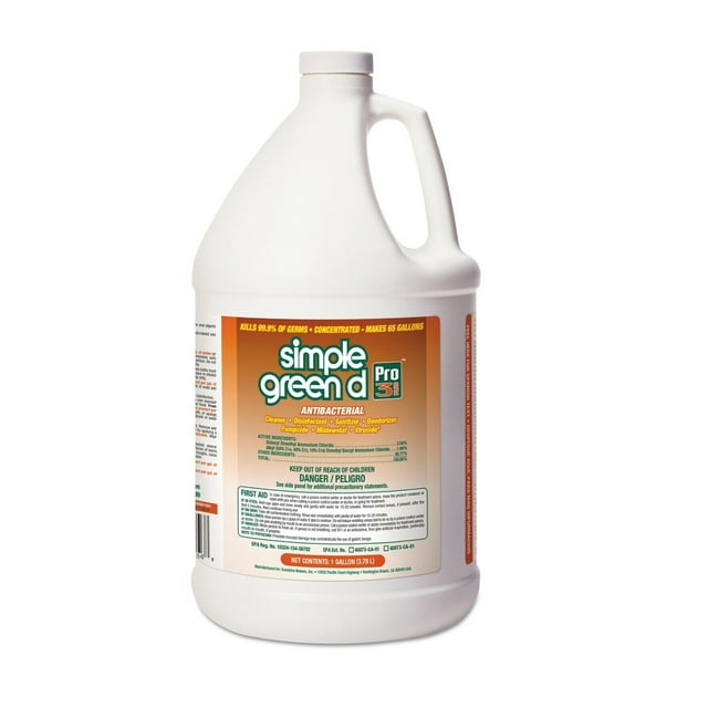 Simple Green dPro 3 Plus Disinfectant Antibacterial Concentrate / 2 ...