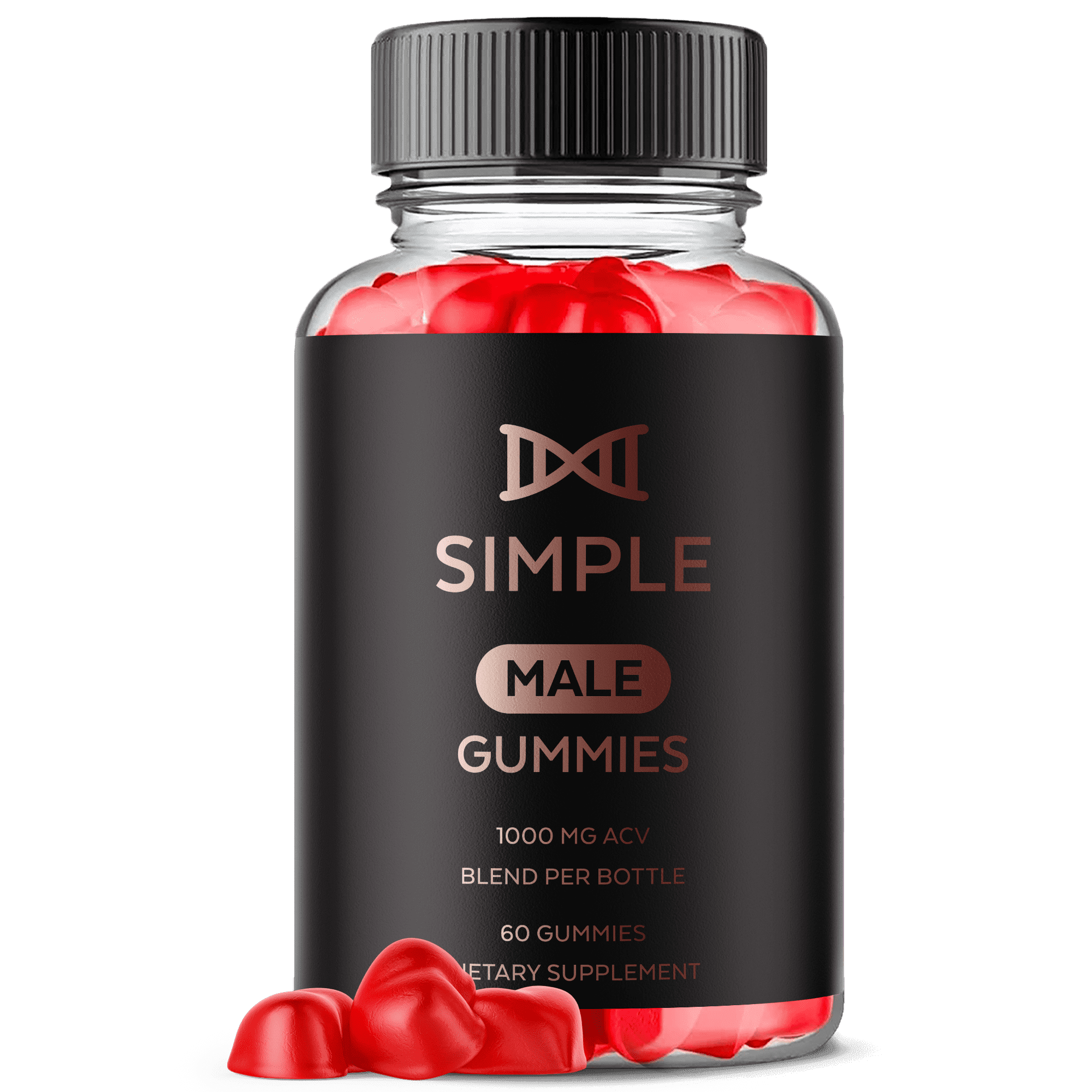 Simple Gummies Advanced Formula All Natural Vitamin Supplement 60 ...