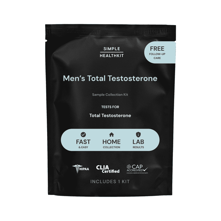 Simple HealthKit At-Home Men’s Total Testosterone Test, Measures Total ...