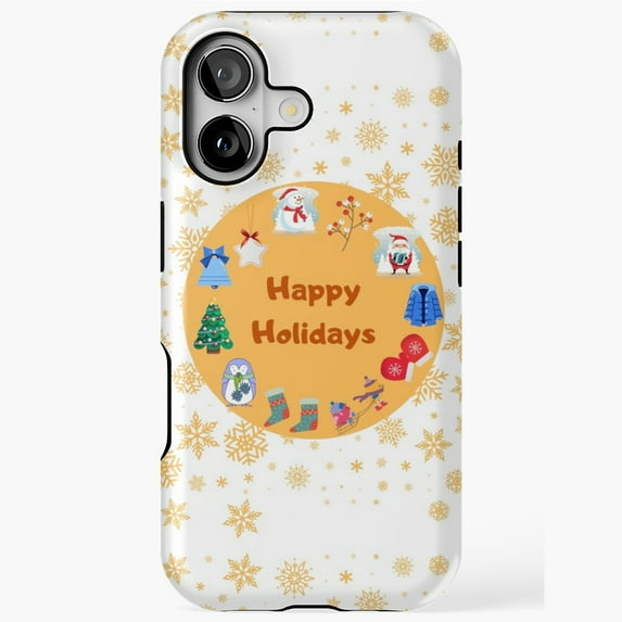 Simple Holiday Tree Peaceful Seasonal Layout with iPhone 17 to 11 Pro ...