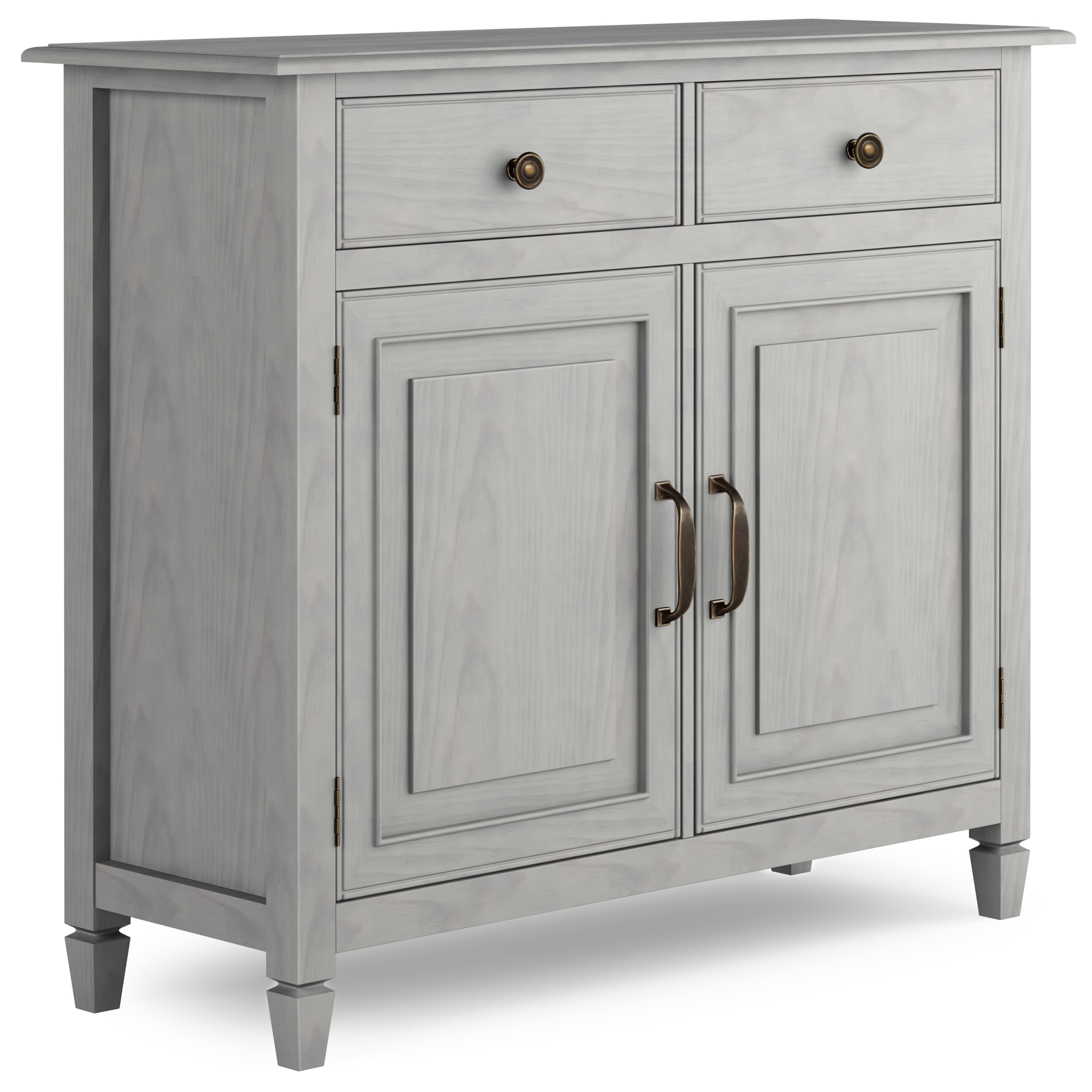 Simpli Home, Entryway Storage Cabinet, 40 inch, Modern Vintage Finish ...