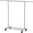 Simple Houseware Heavy Duty Clothing Garment Rack, Chrome - Collapsible ...