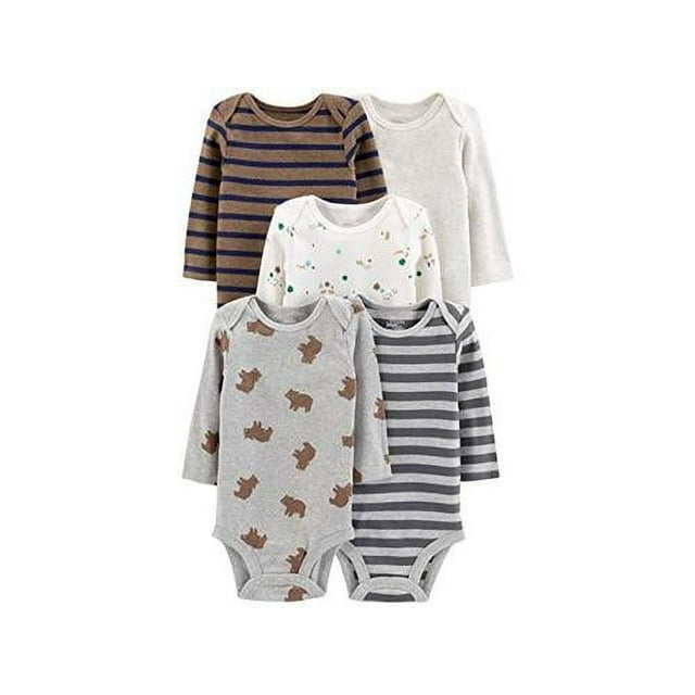Simple Joys by Carter's Baby, Bears/Animals Green/Stripes, Size Big Kid ...
