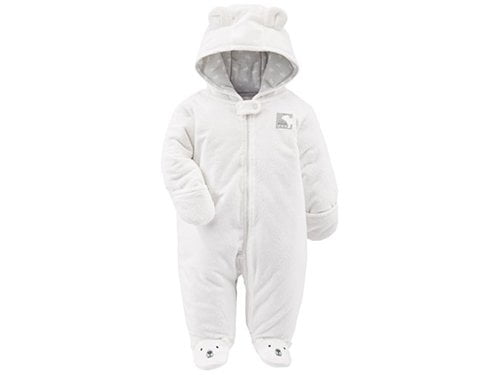 Simple Joys by Carter's Baby Fleece Footed Jumpsuit Pram - Walmart.com