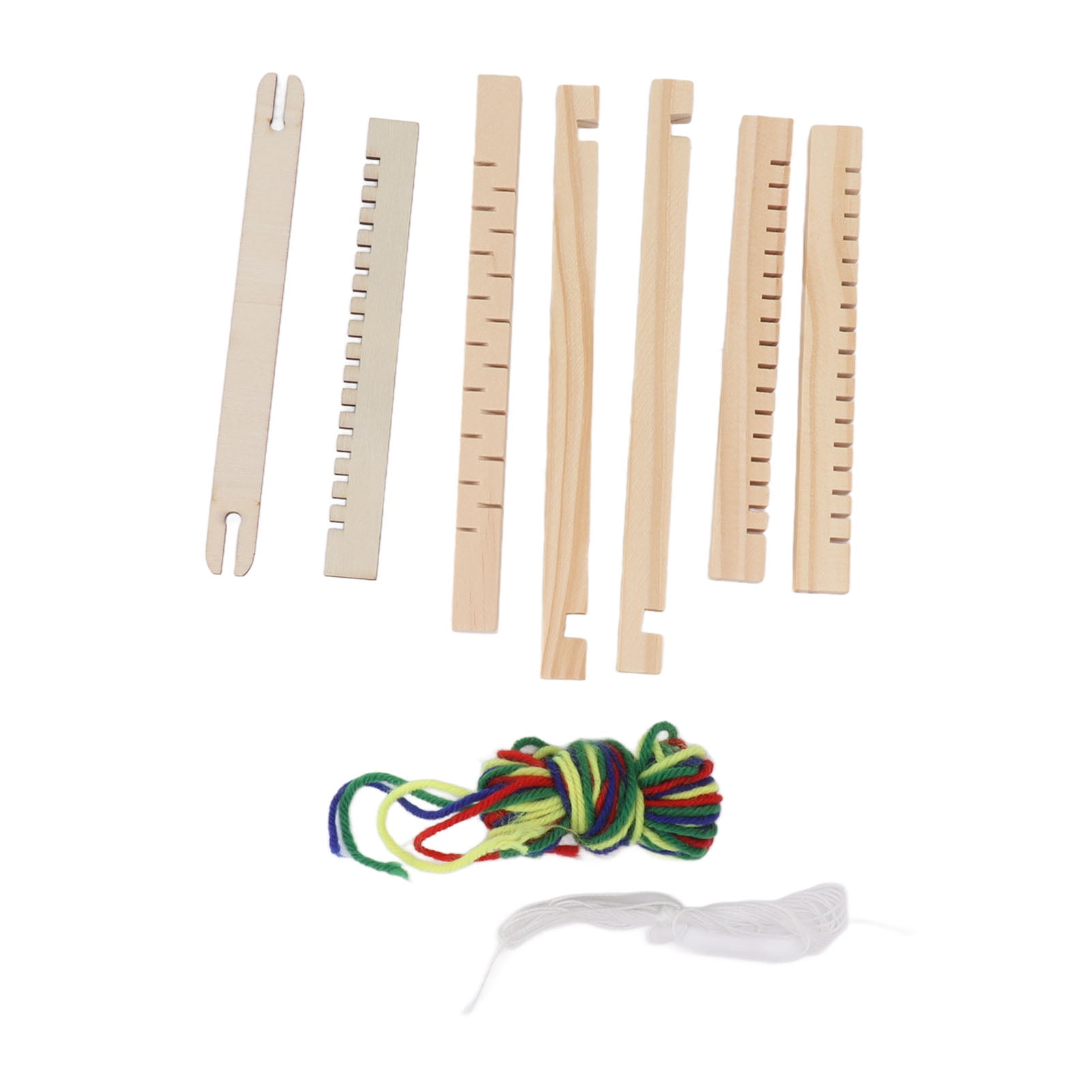 Simple Kids & Adult Weaving Loom for Beginners, Wooden DIY Project ...