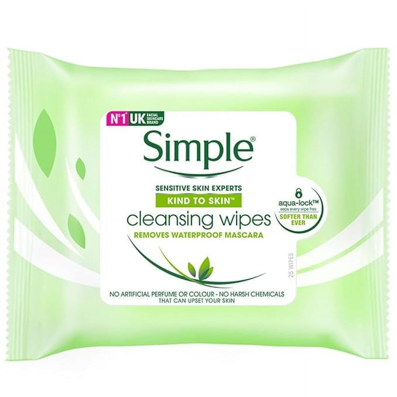Simple Kind To Skin, 25 Wipes - Walmart.com