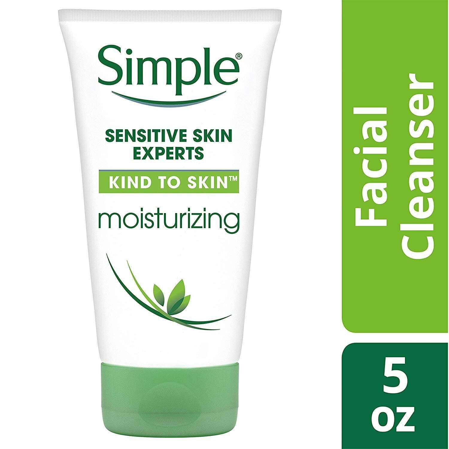 Simple Kind to Skin Facial Wash, Moisturizing 5 oz - Walmart.com