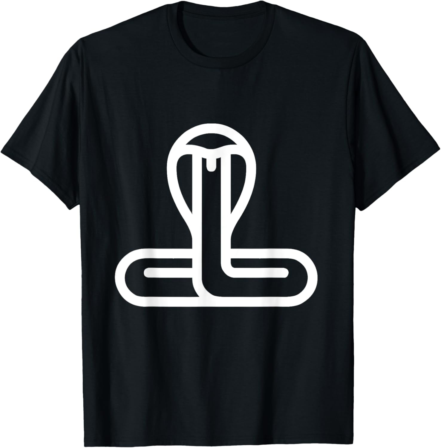 Simple King Cobra Funny Creative Graphic T-Shirt - Walmart.com