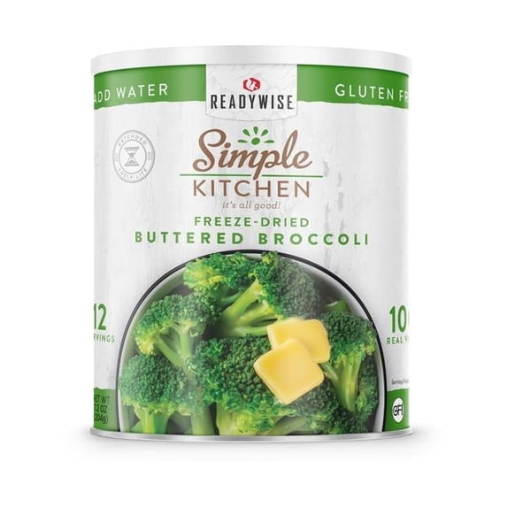 Simple Kitchen Buttered Broccoli 22 Serving Can, White - Walmart.com