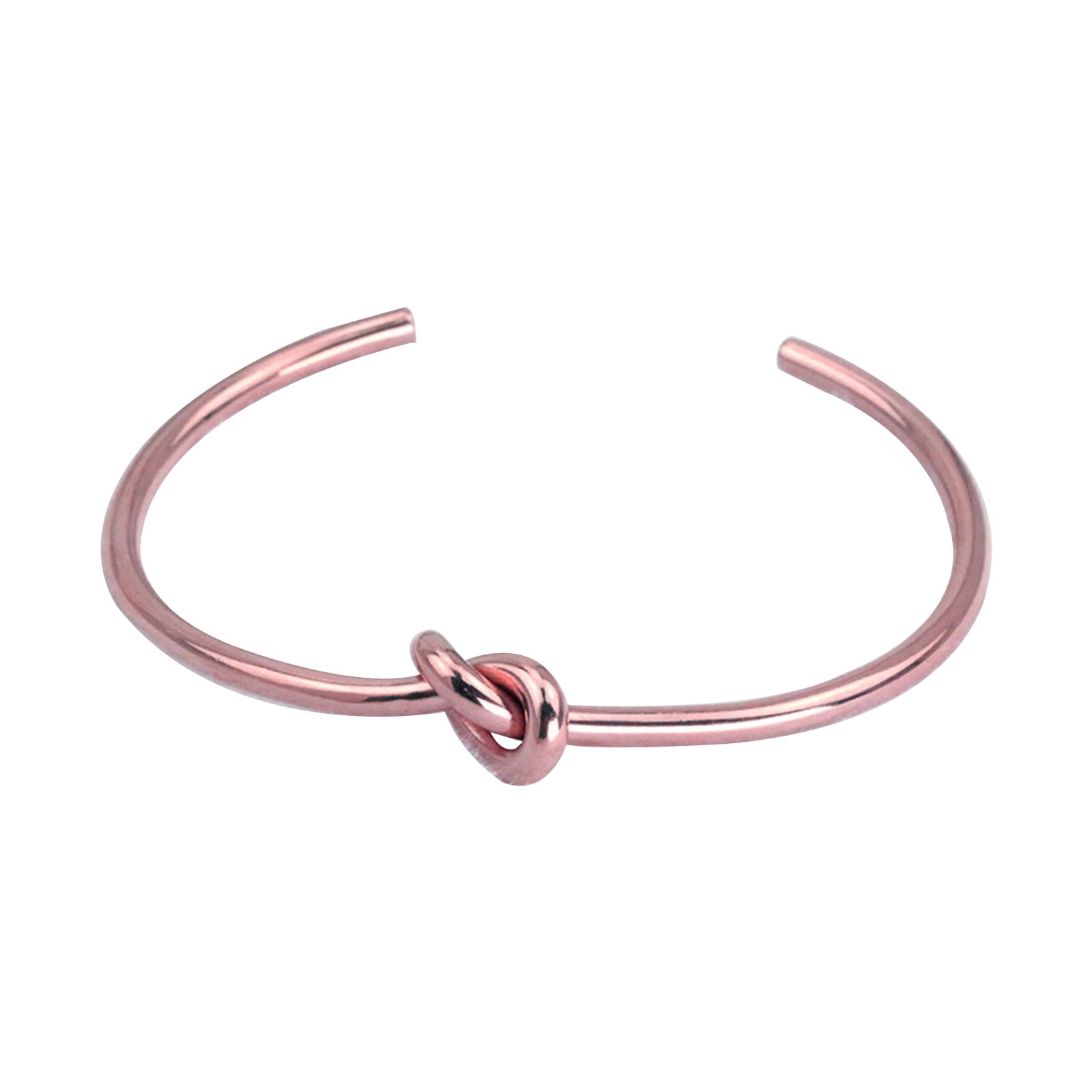 Simple Knot Bracelet Fashion Trend Titanium Steel Knot Open Bracelet ...