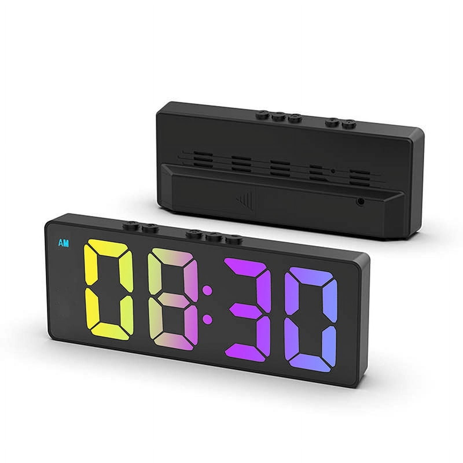 Simple LED Electronic Alarm Clock Clock Student Plug-in Dual Purpose ...